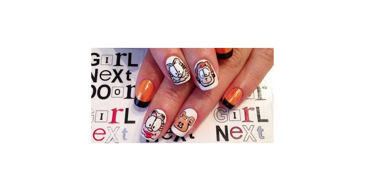 Cartoon Nail Art Ideas | POPSUGAR Beauty
