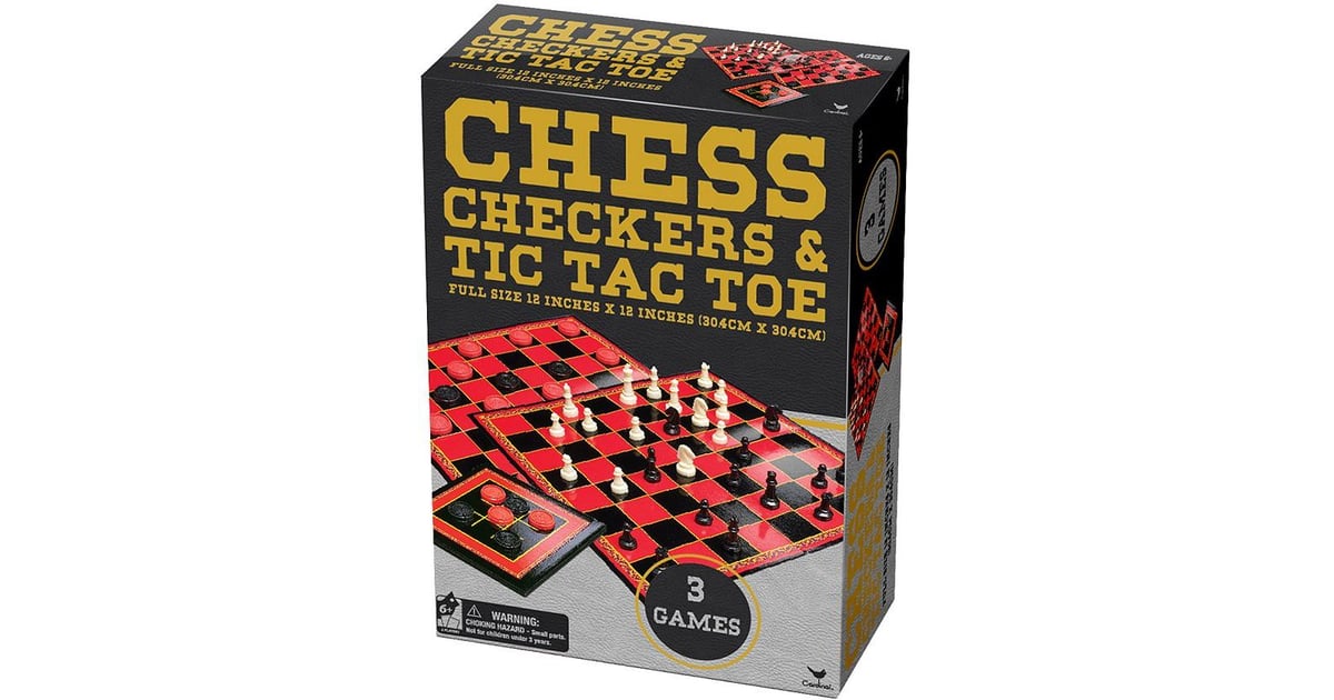 Cardinal Games Classic Chess, Checkers & Tic Tac Toe | Board Games For ... Cardinal Games Classic Chess, Checkers & Tic Tac Toe | Board Games For ...