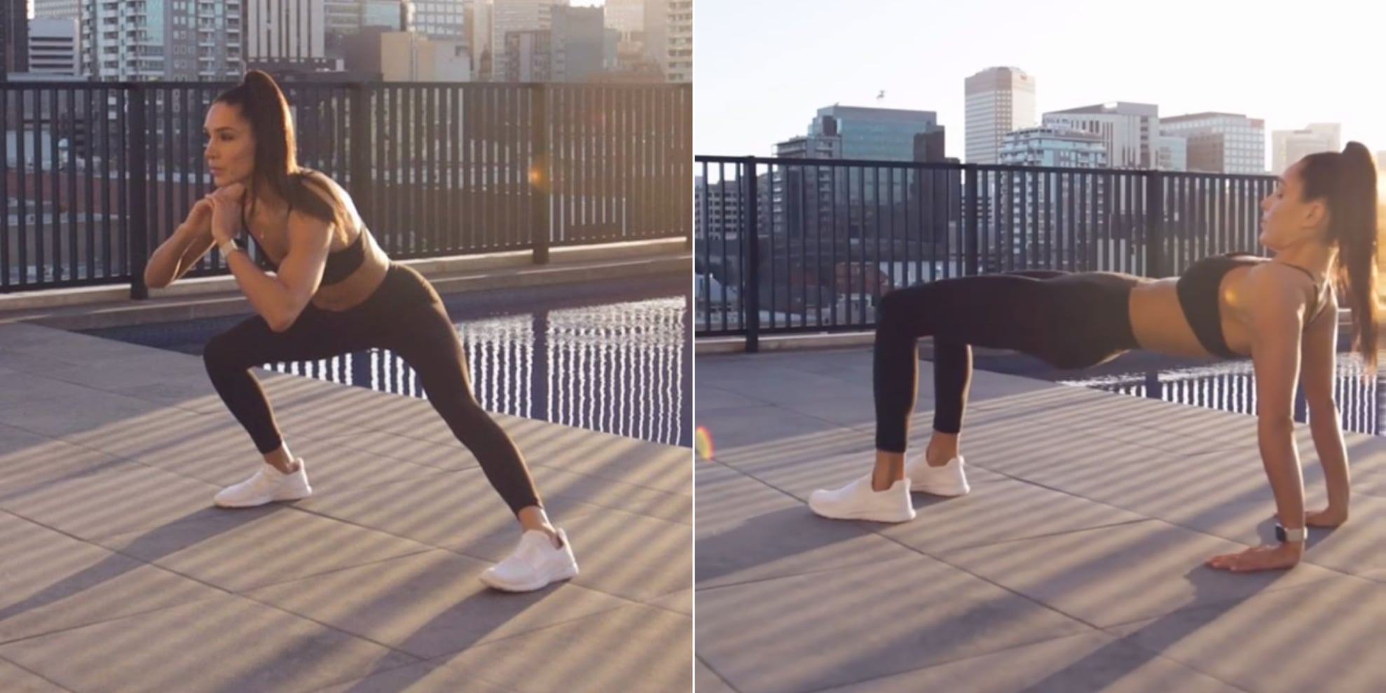 Kayla Itsines Five-Move BBG Zero Equipment Workout | POPSUGAR Fitness