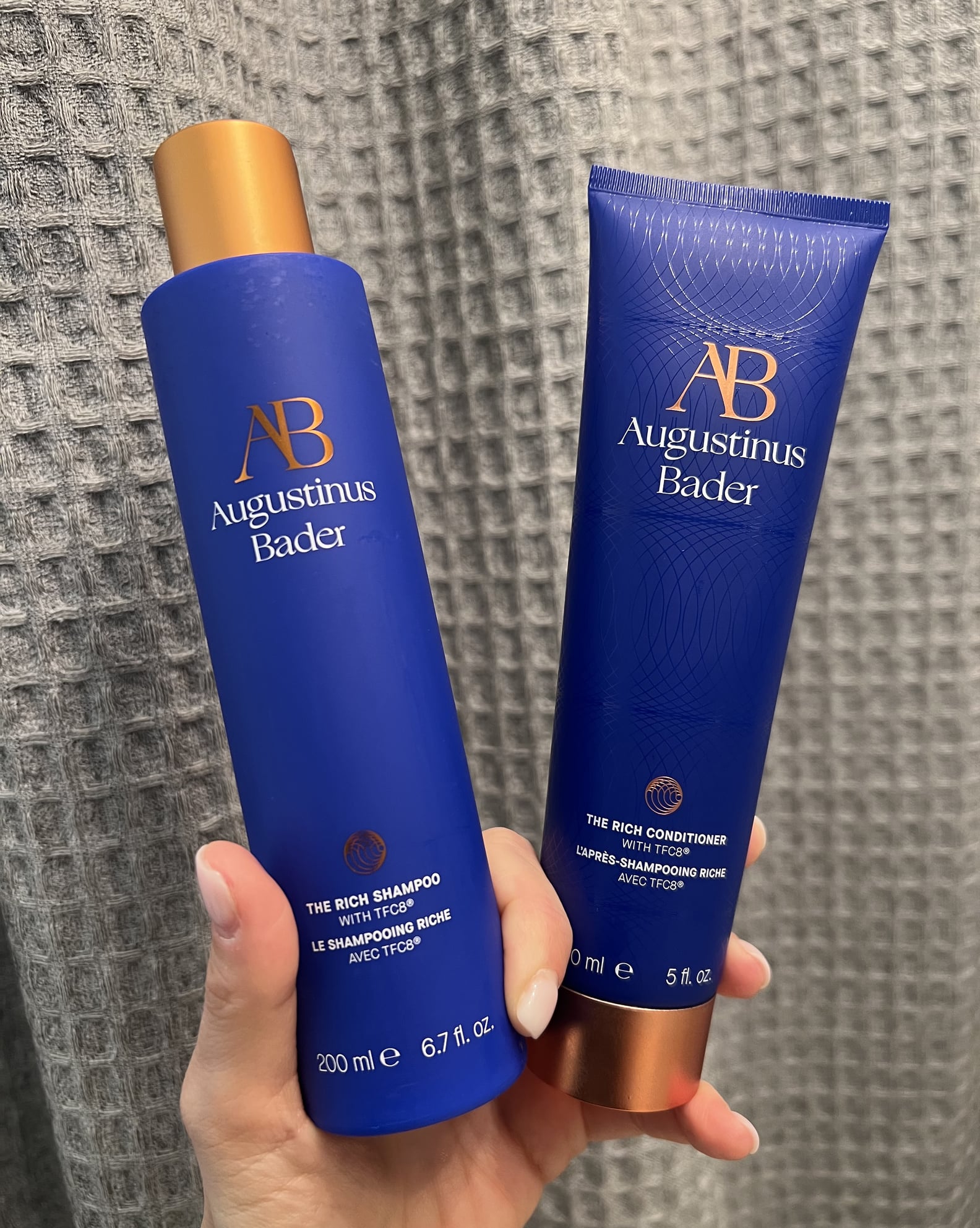 Augustinus Bader Rich Shampoo and Rich Conditioner Review | PS Beauty