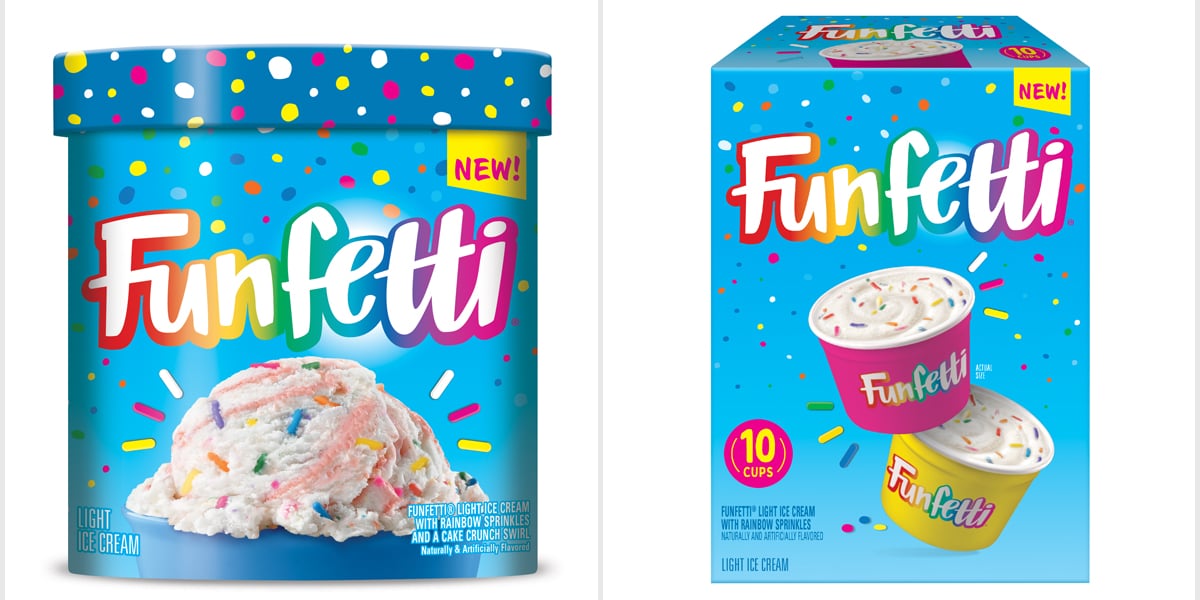 Funfetti Ice Cream Is Popping Up on Grocery Store Shelves | PS Food