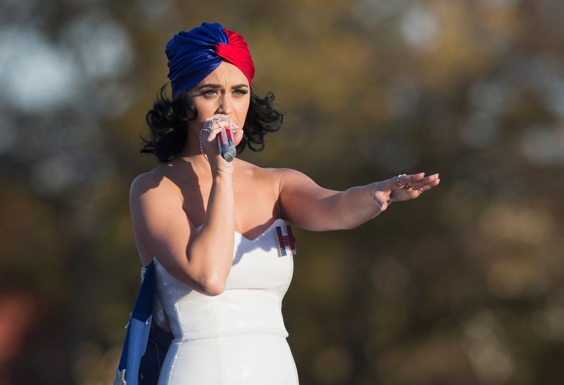 Katy Perry at Hillary Clinton Rally October 2015 | POPSUGAR Celebrity