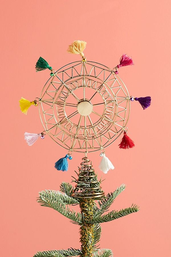 Tasseled Ferris Wheel Tree Topper | Best Christmas Tree Decor 2018 ...