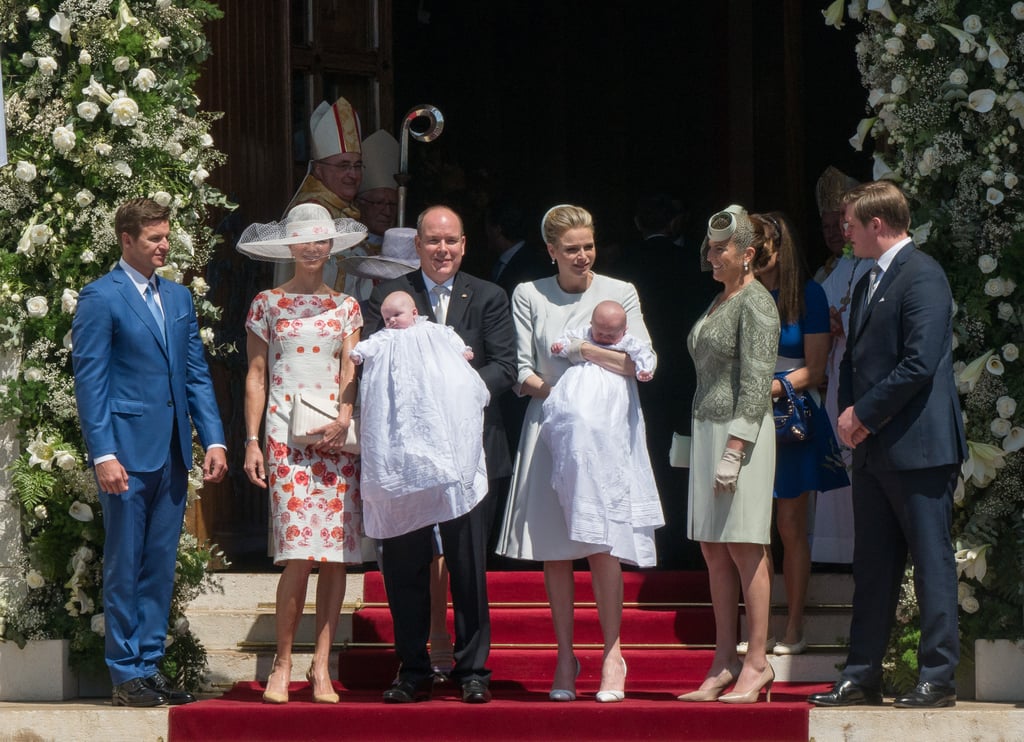 The Royal Twins of Monaco Are Baptized | Pictures | POPSUGAR Celebrity
