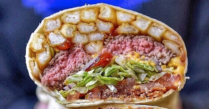 Burger Burritos | POPSUGAR Food