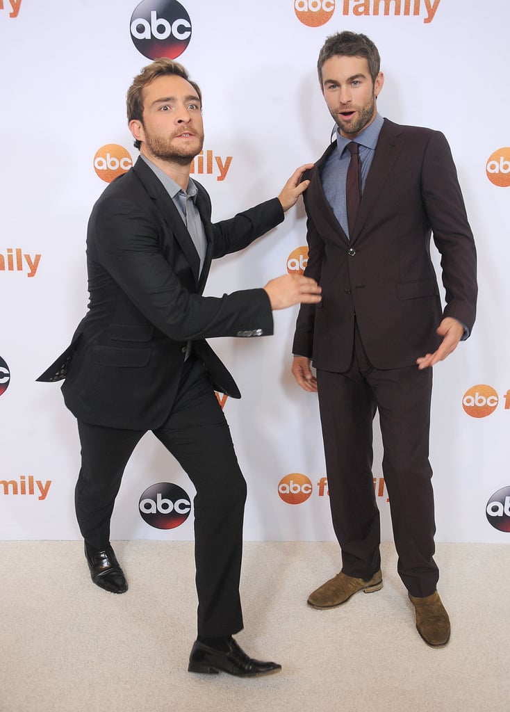 Ed Westwick, Chace Crawford Gossip Girl Reunion Red Carpet | POPSUGAR ...