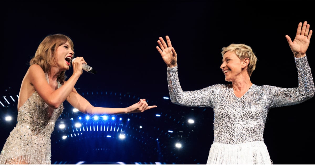 Ellen DeGeneres at Taylor Swift's 1989 Concert | POPSUGAR Fashion