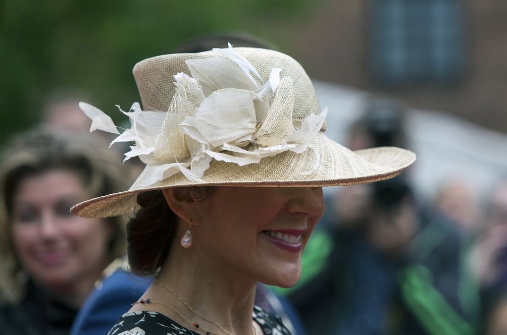 Princess Mary Wearing Hat and Ralph Lauren Dress | POPSUGAR Fashion