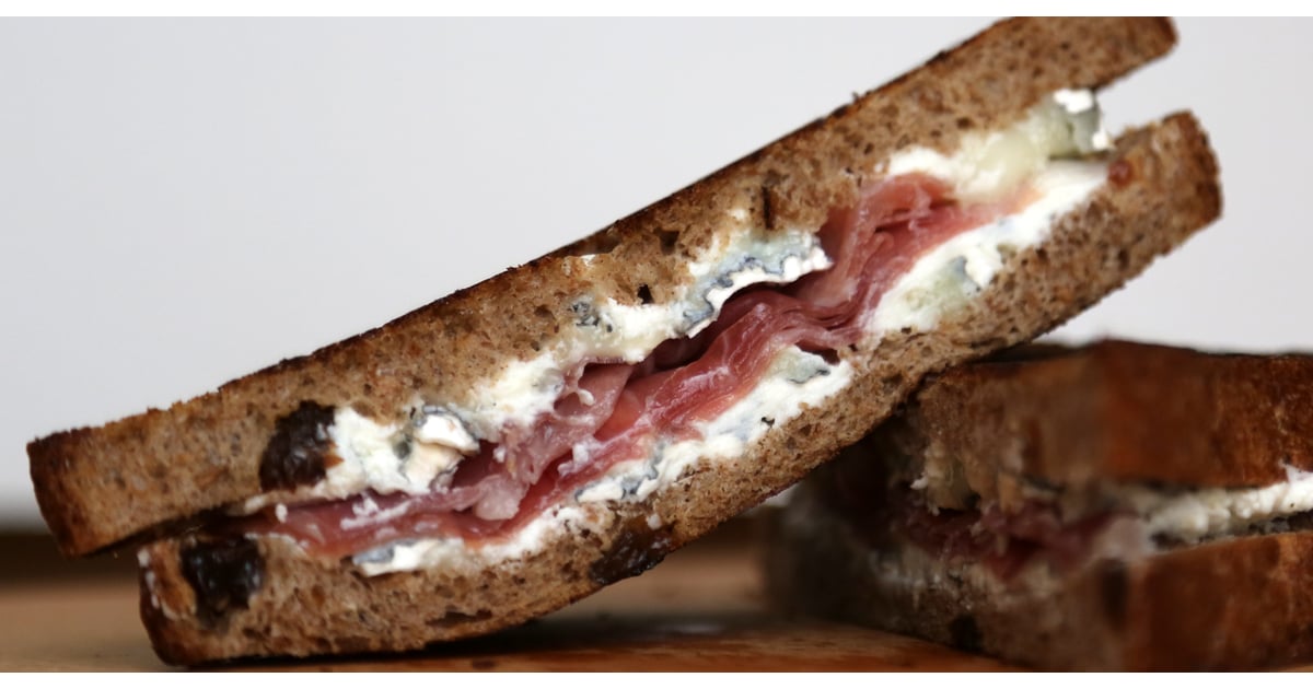 Humboldt Fog and Prosciutto Grilled Cheese | POPSUGAR Food