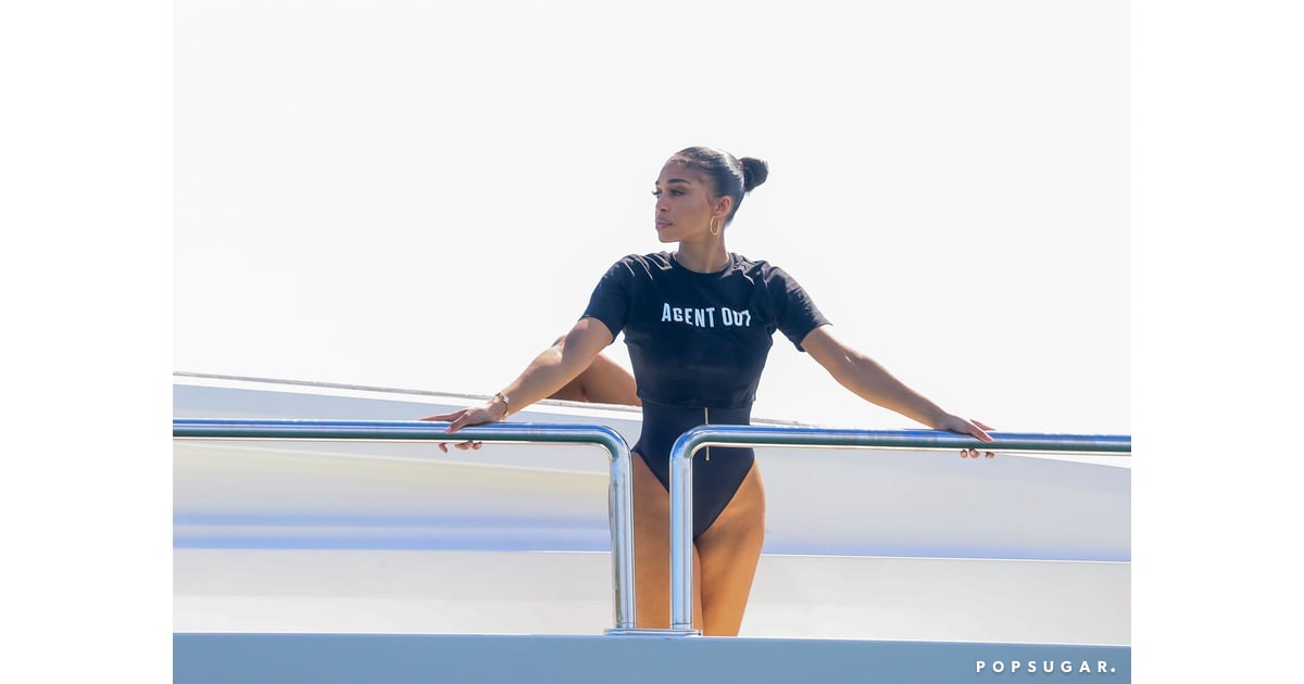 Lori Harvey Michael Kors 007 Swimsuit Leave It To Special Agent Lori Harvey To Blow Us Away In