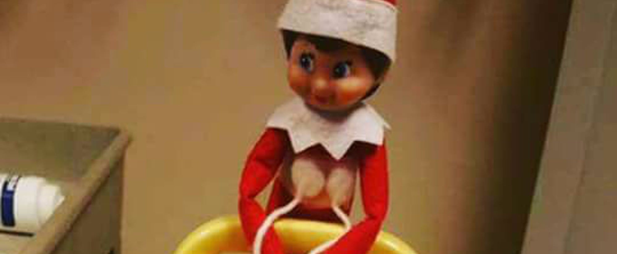 Hilarious Pumping Elf on the Shelf Setup | PS Family