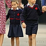 Princess Charlotte's First Day of School Pictures | POPSUGAR Celebrity
