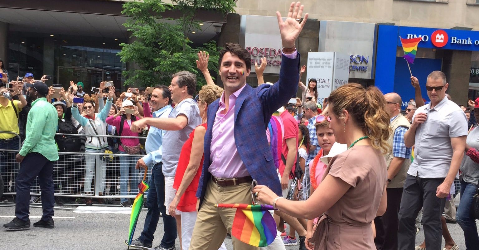 Justin Trudeau at Toronto Pride Parade | PS News