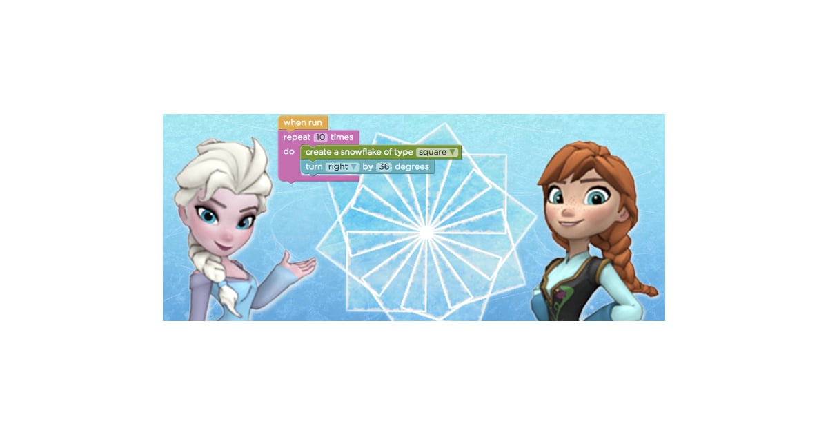 Frozen Coding Tutorial | POPSUGAR Tech