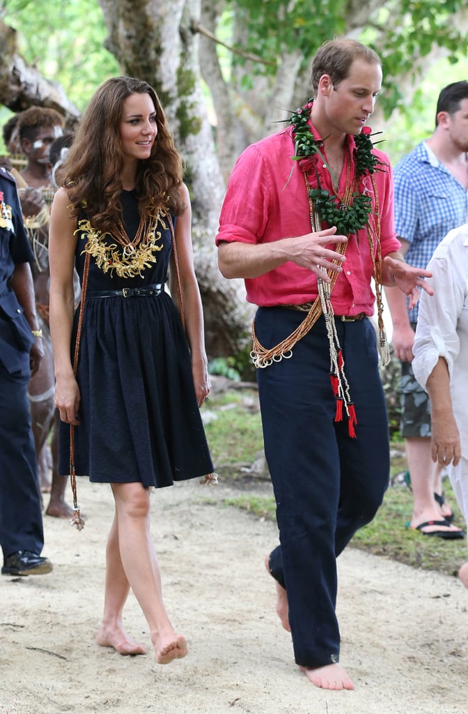 Prince William Kate Middleton With Topless Soloman Islanders | POPSUGAR ...