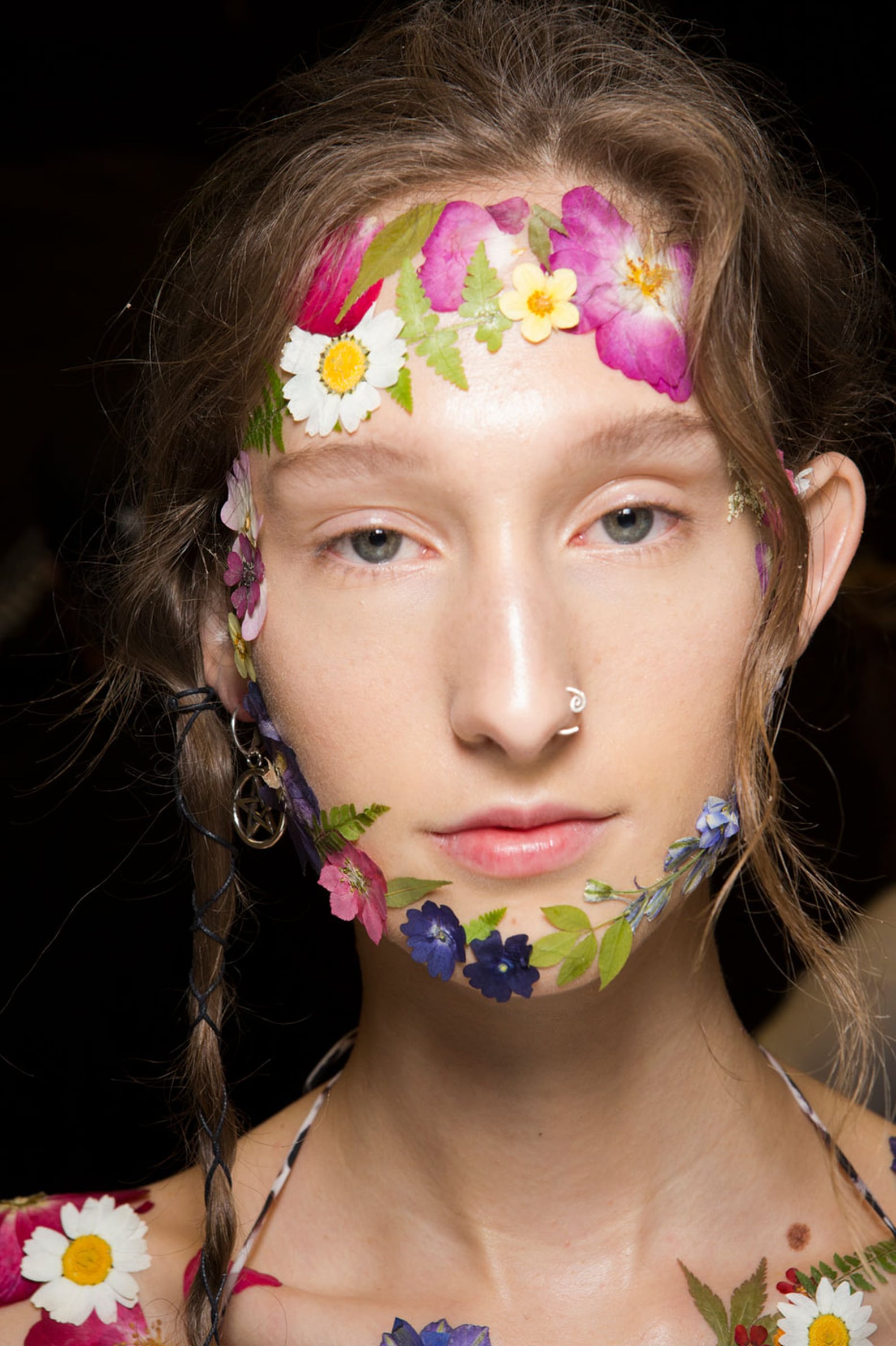 Hair and Makeup at Preen Spring 2017 | PS Beauty
