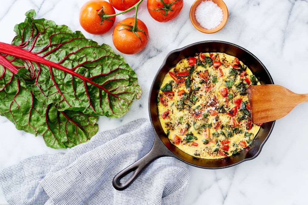 Swiss Chard, Tomato, and Quinoa Frittata Recipe | POPSUGAR Fitness