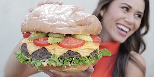 Giant Burger Recipe | POPSUGAR Food