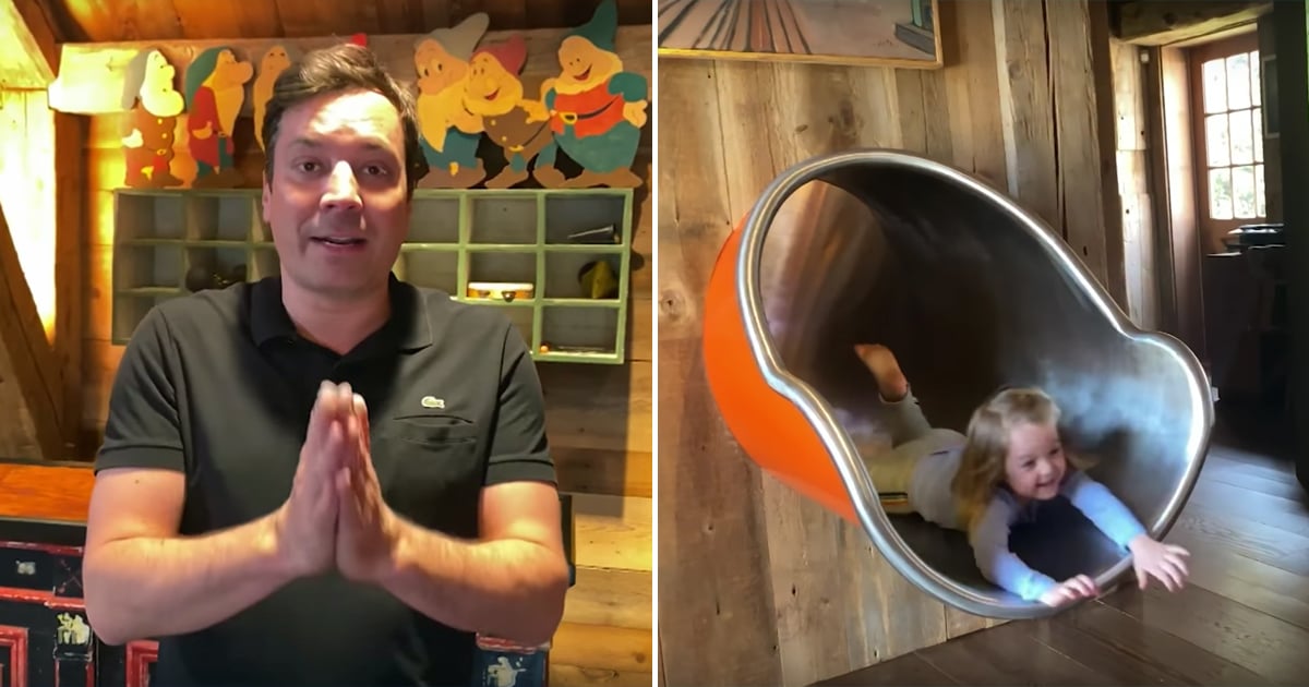 Jimmy Fallon Shows Off His Quirky House on The Tonight Show | POPSUGAR Home