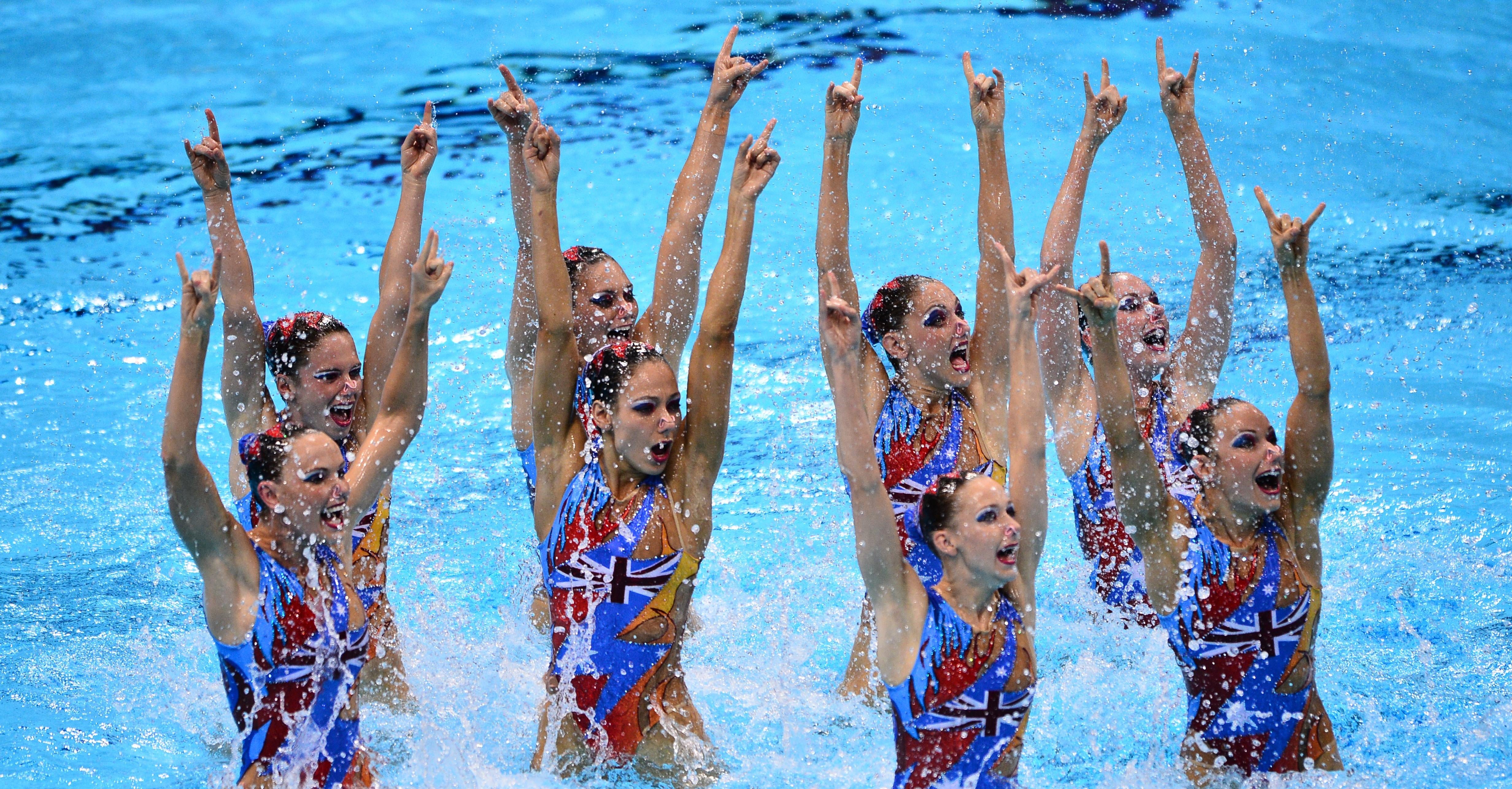 AC/DC Synchronized Swimming Routine | PS Fitness