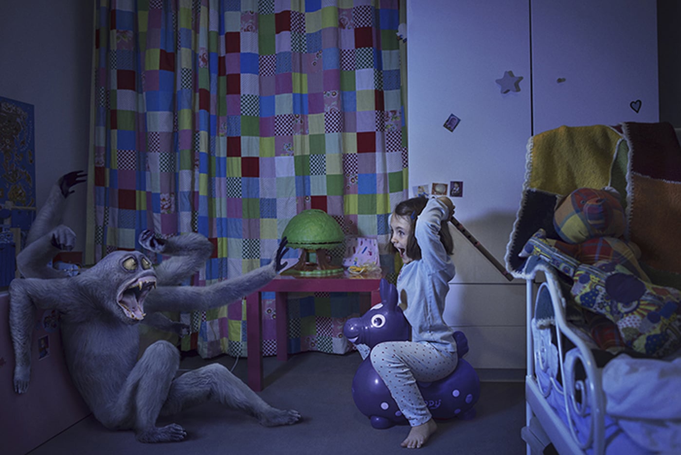 Photos of Kids Fighting Monsters | PS Family