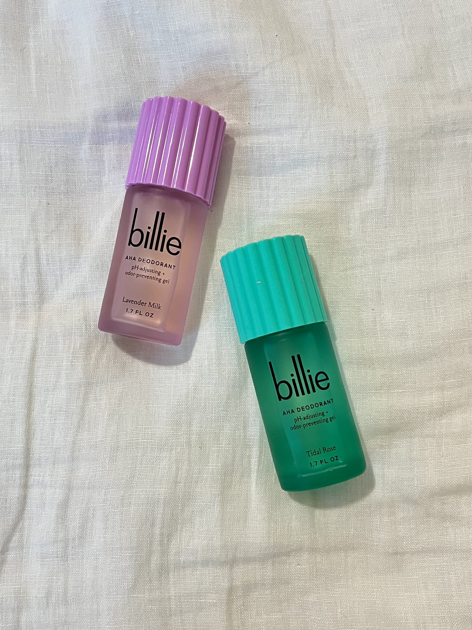 Billie AHA Deodorant Review With Photos | PS Beauty