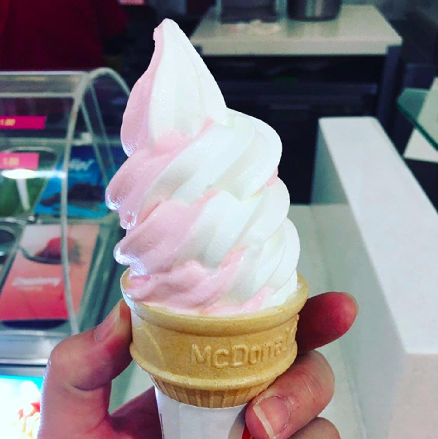 McDonald's Strawberry Cone | PS Food