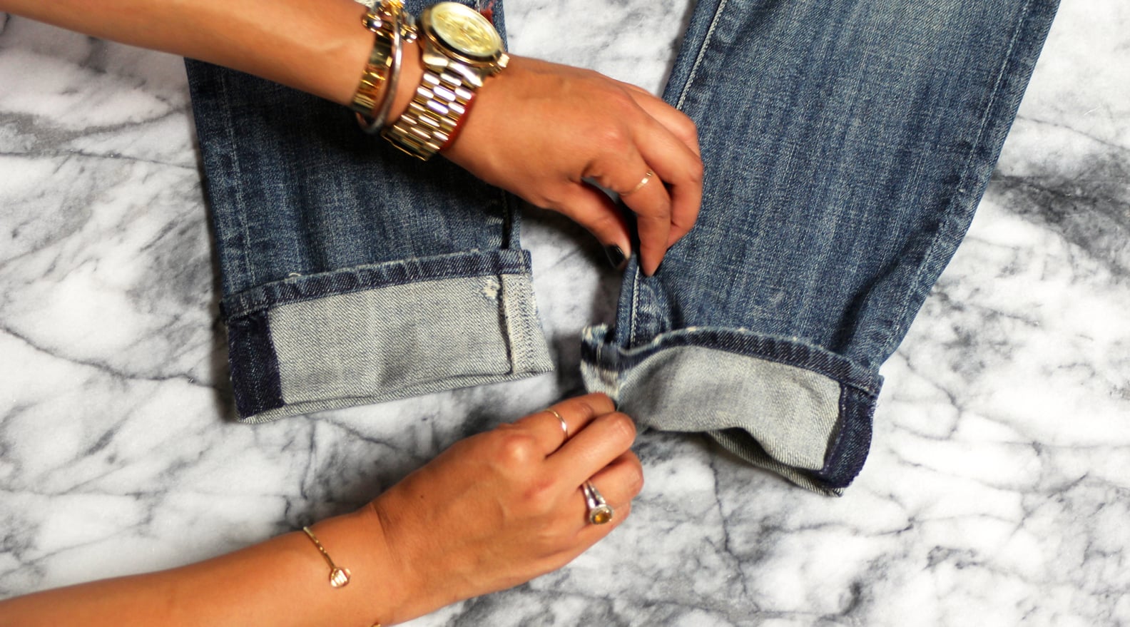 How to Cuff Your Jeans | PS Fashion