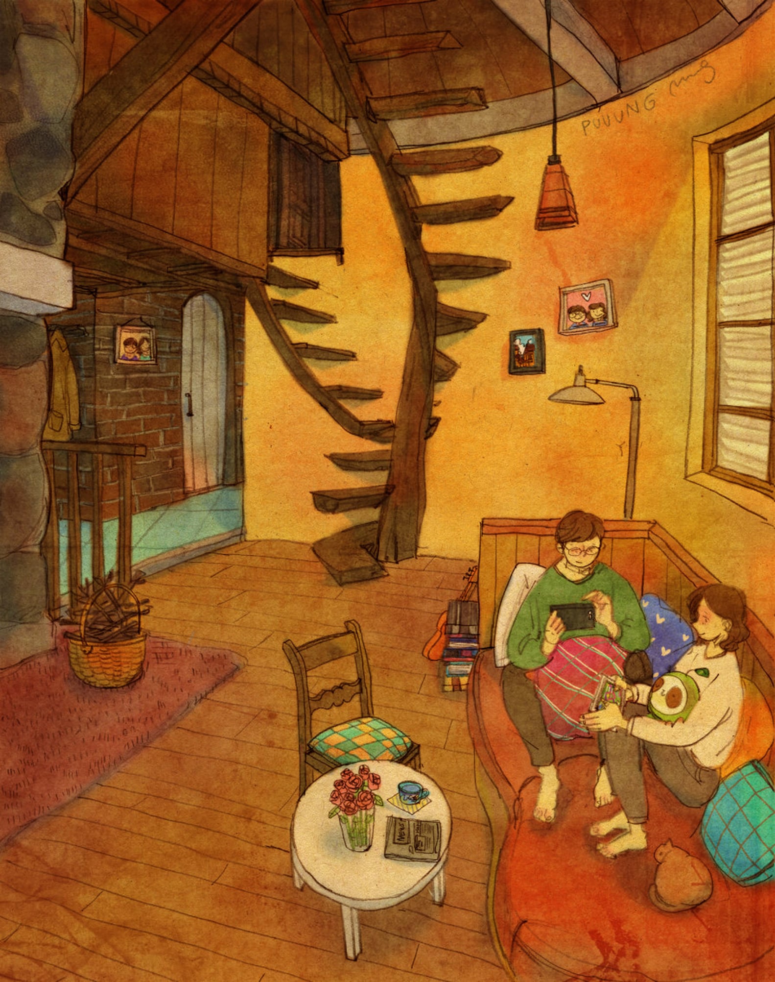 Korean Artist Puuung's Relationship Art | PS Love
