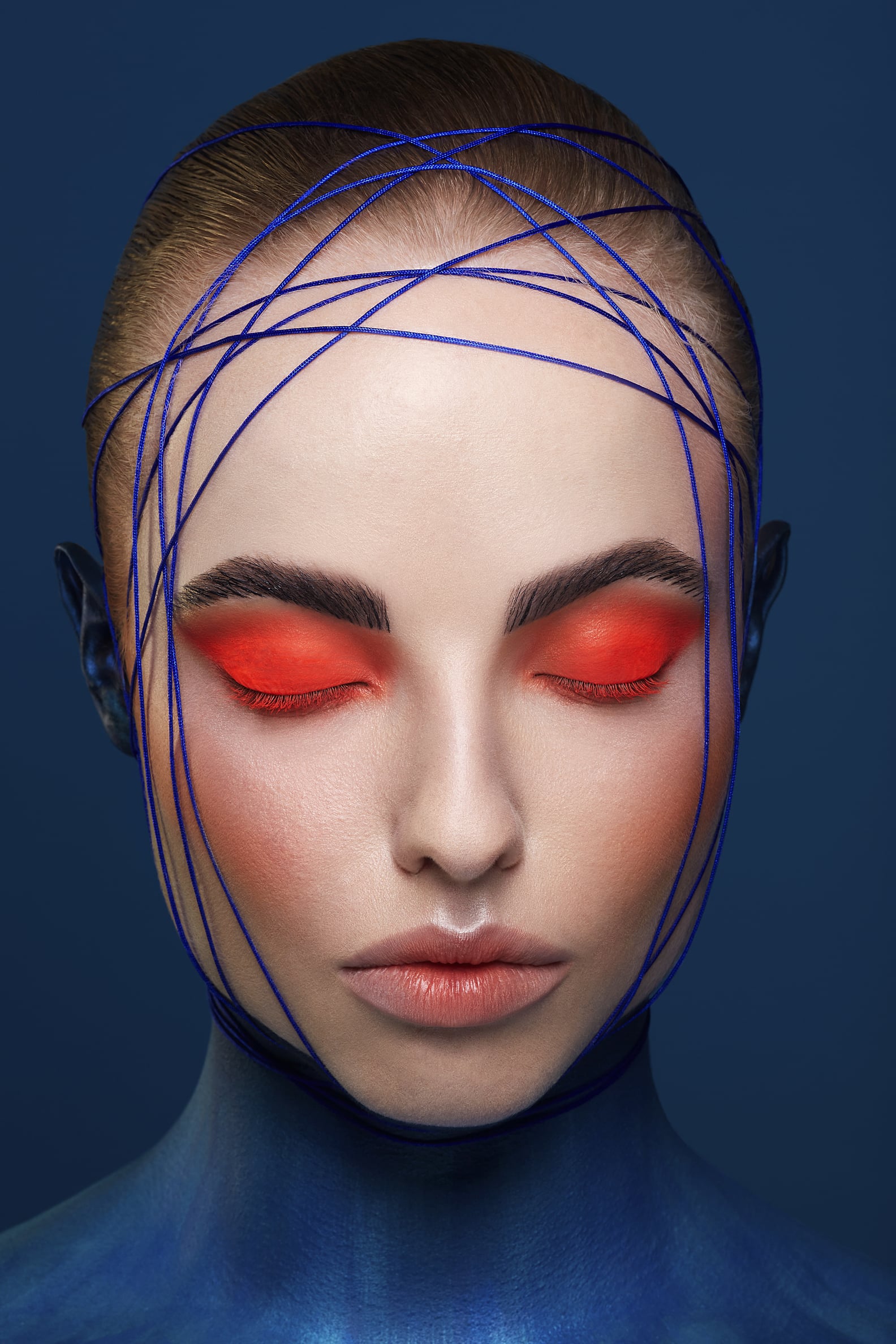 Makeup Face Art Inspired by Fish | PS Beauty