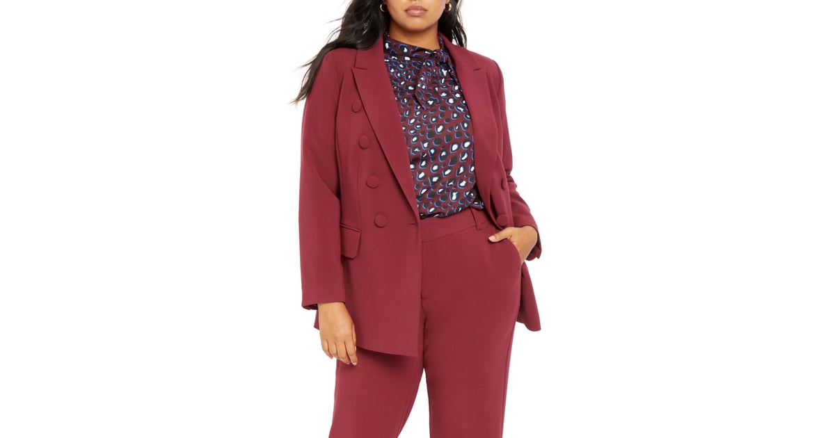 Eloquii Double Breasted Peaked Lapel Jacket | New Nordstrom Products ...