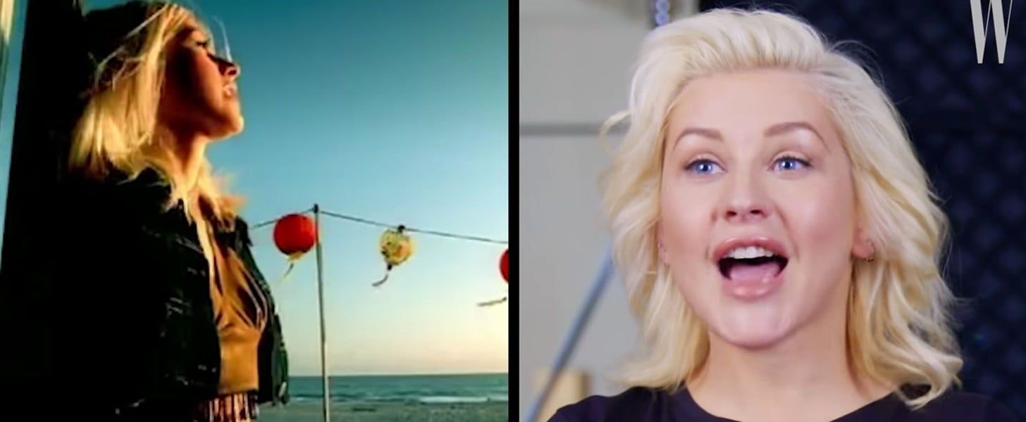 Christina Aguilera Music-Video Looks Through the Years | POPSUGAR Beauty