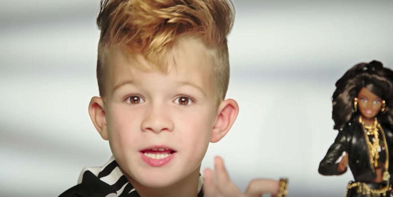 Barbie Features Boy in Commercial For First Time | POPSUGAR Family