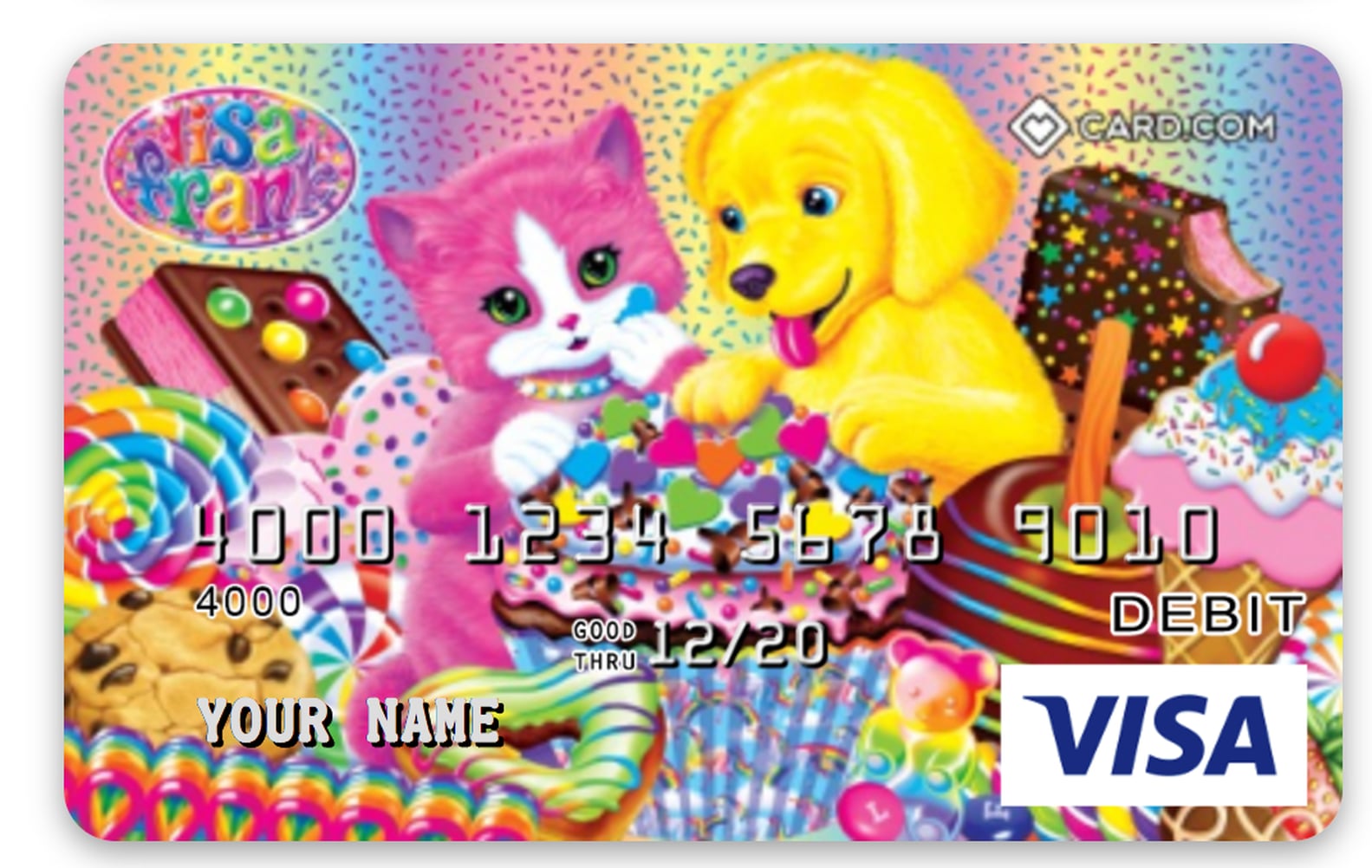 Lisa Frank Debit Cards | PS Love