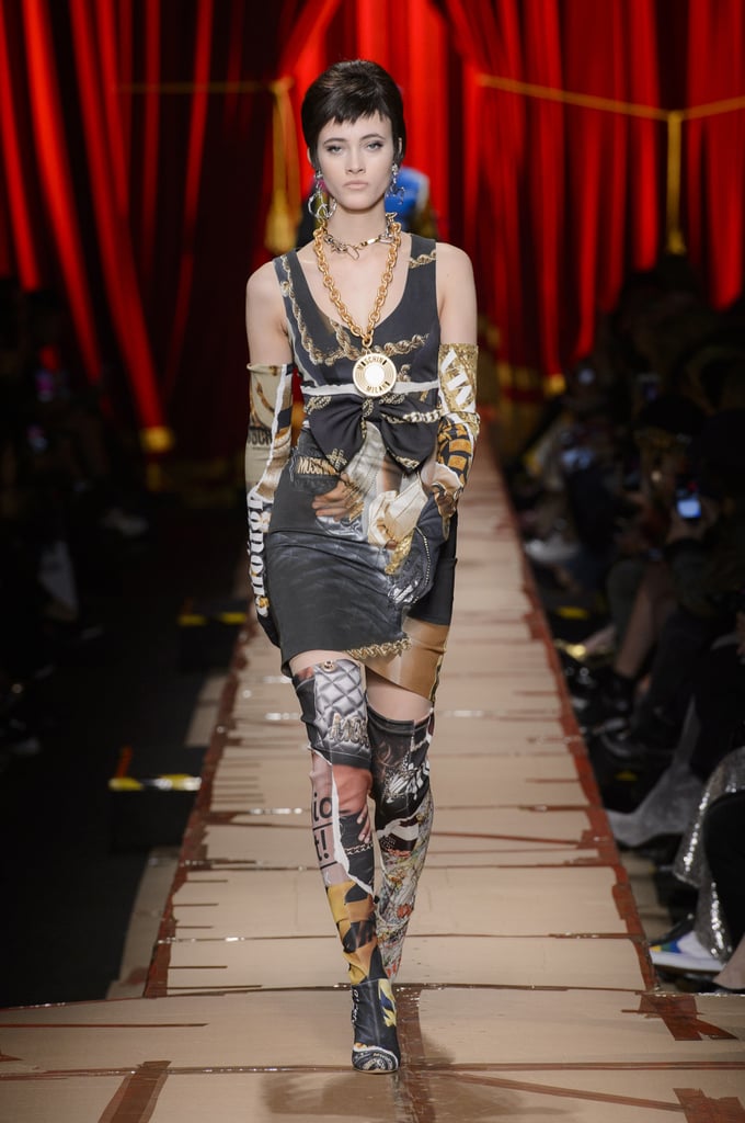 Moschino Fall 2017 Runway Show | POPSUGAR Fashion