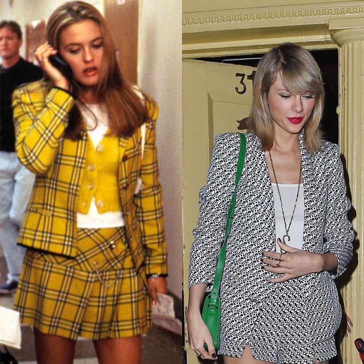 Taylor Swift Dressing Like Cher From Clueless | POPSUGAR Fashion
