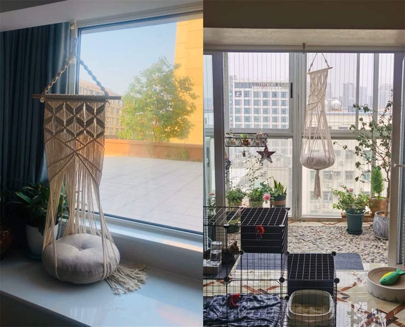 These Beautiful Macramé Cat Beds Look Like Home Decor! | POPSUGAR Pets