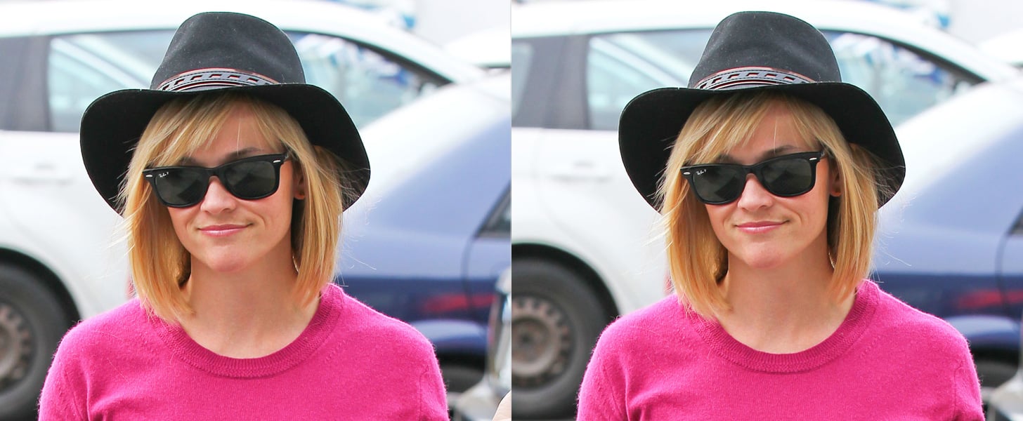 Reese Witherspoon's New Bangs 2014 | POPSUGAR Beauty