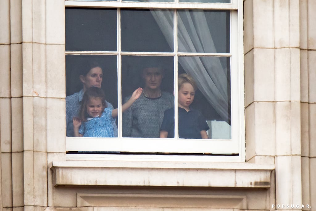 Prince George and Princess Charlotte at RAF Celebration 2018 | POPSUGAR ...