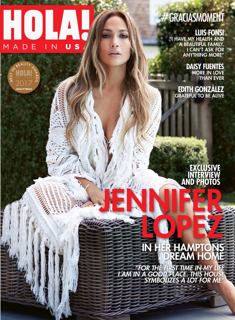 Jennifer Lopez Hola! Magazine Interview 2017 | POPSUGAR Celebrity