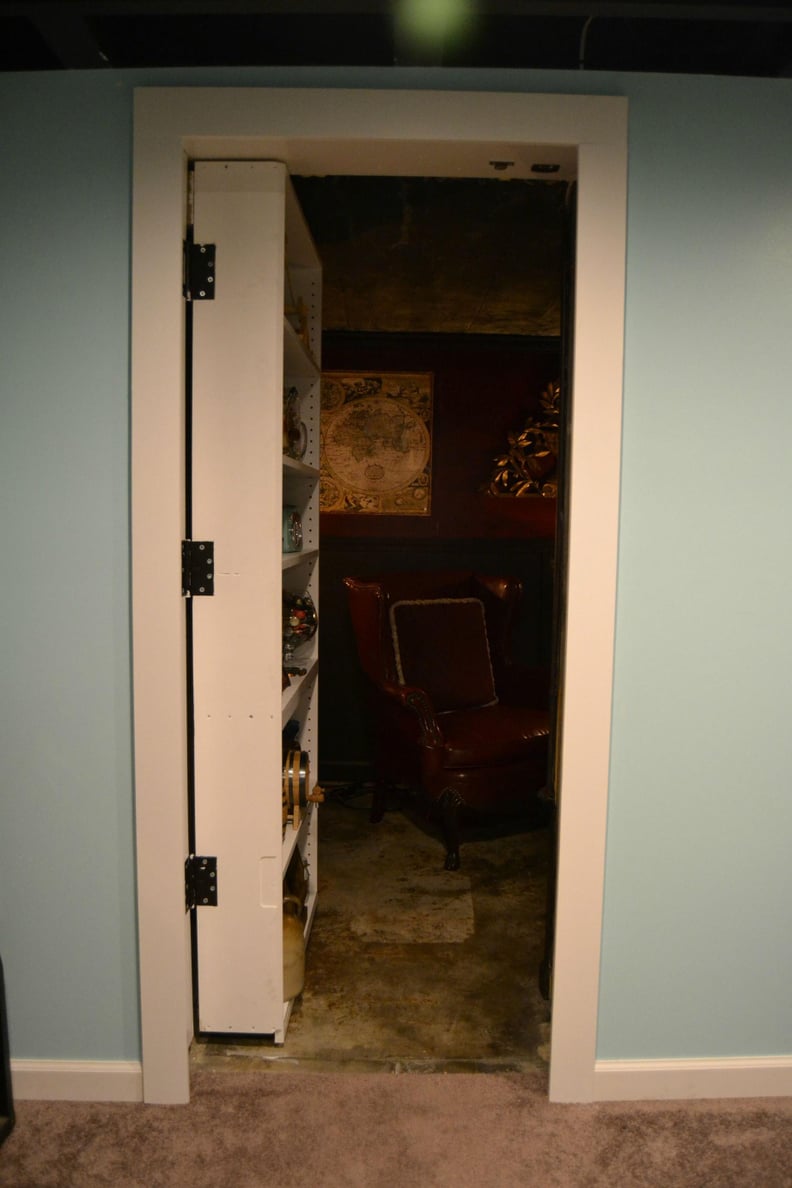Man's Bookcase Turns Into a Secret Room | PS Home