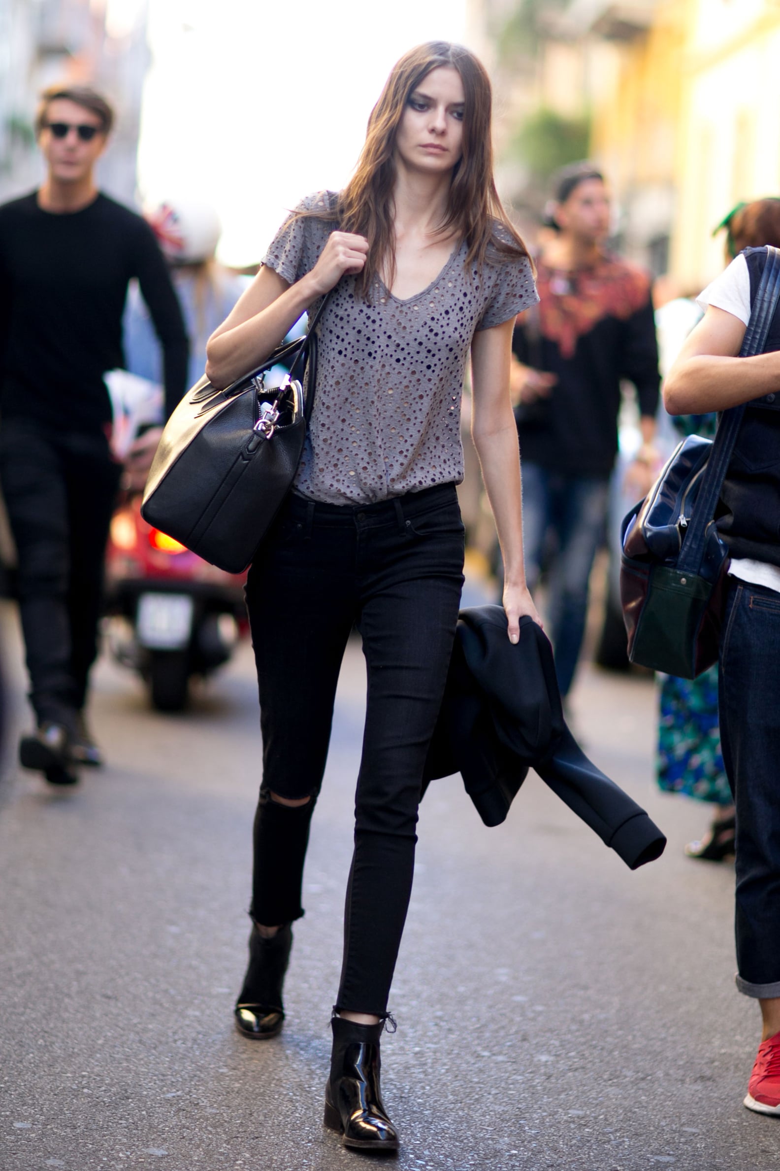 Best Model Street Style at Fashion Week Spring 2016 | PS Fashion