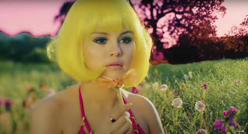 Selena Gomez Wears Pink Cult Gaia Dress in "999" Music Video | POPSUGAR ...