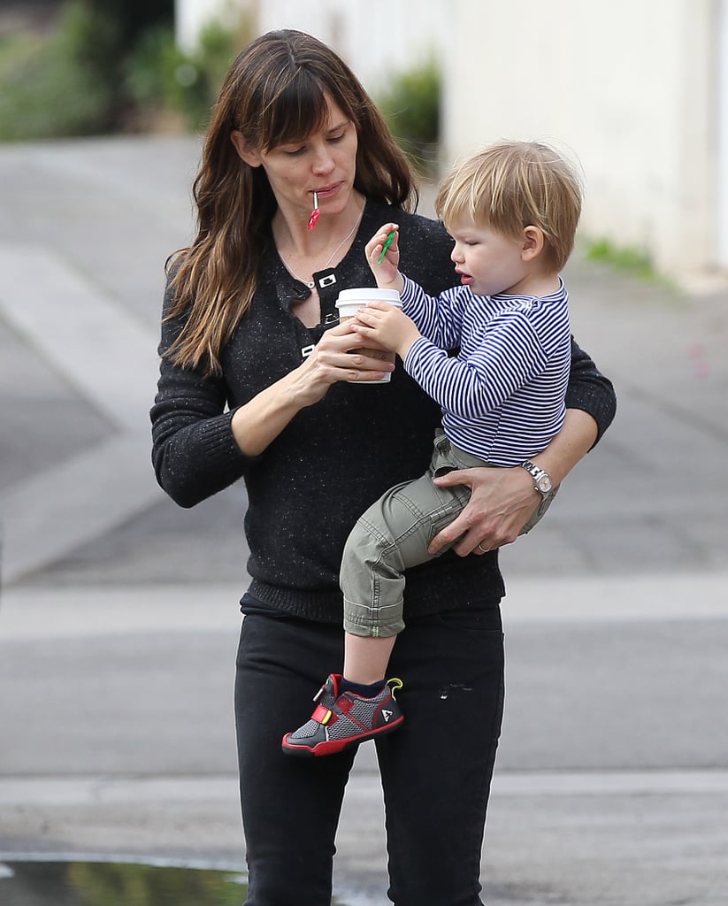 Jennifer Garner and Samuel Affleck at the Park in LA | POPSUGAR Celebrity