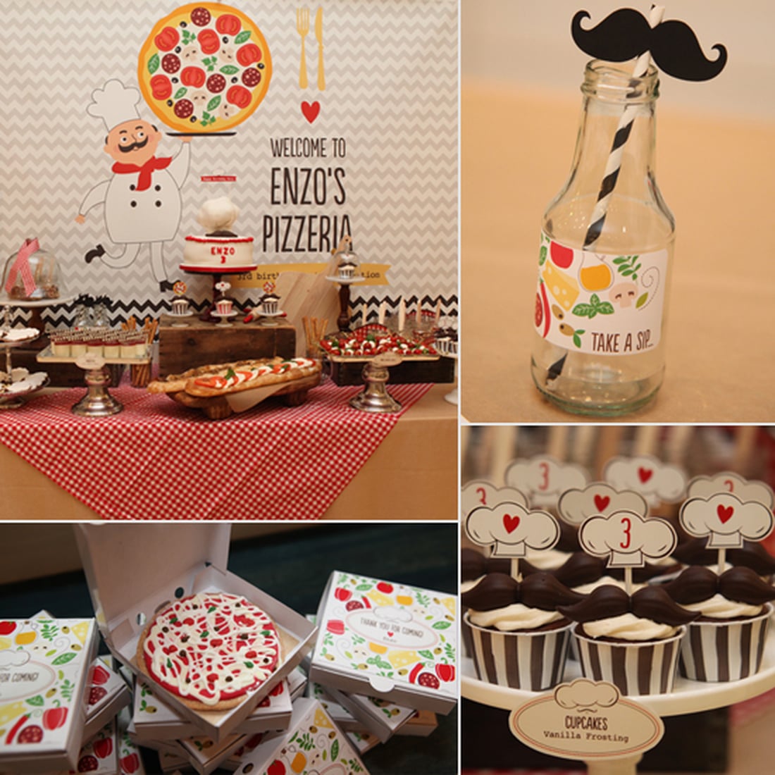 Cool Pizza Birthday Party For Kids | PS Family