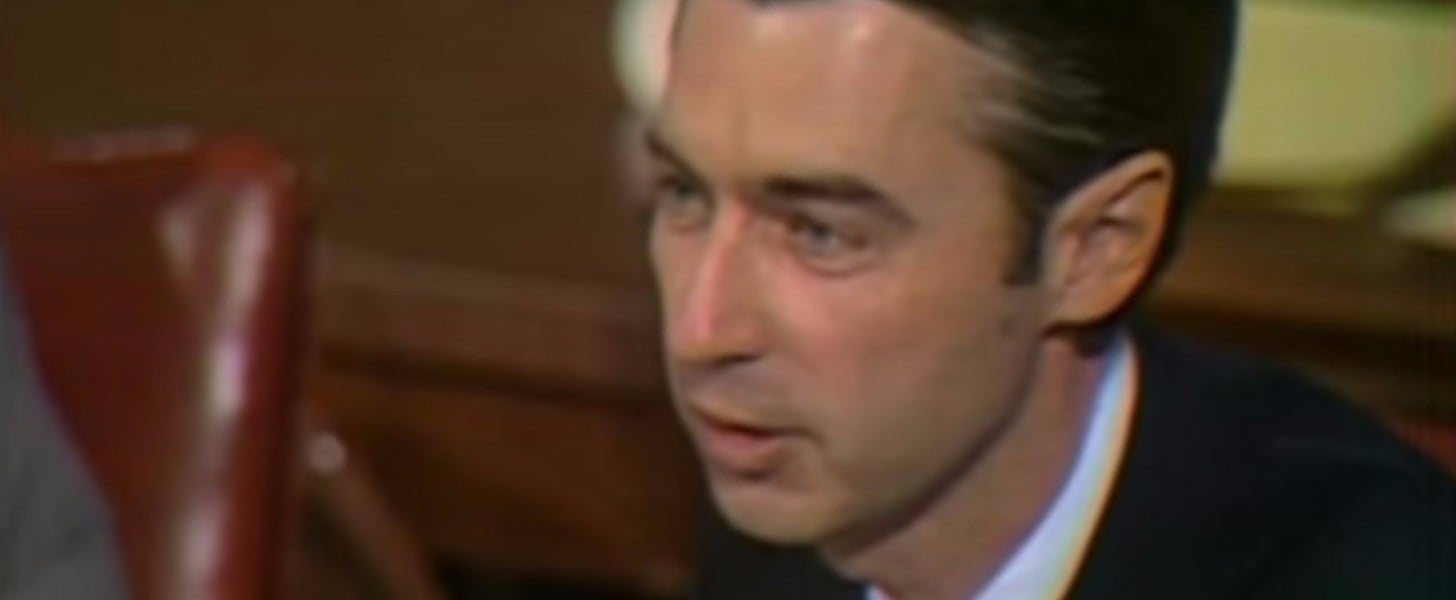 Mr. Rogers Speaking to the Senate Video | PS Smart Living