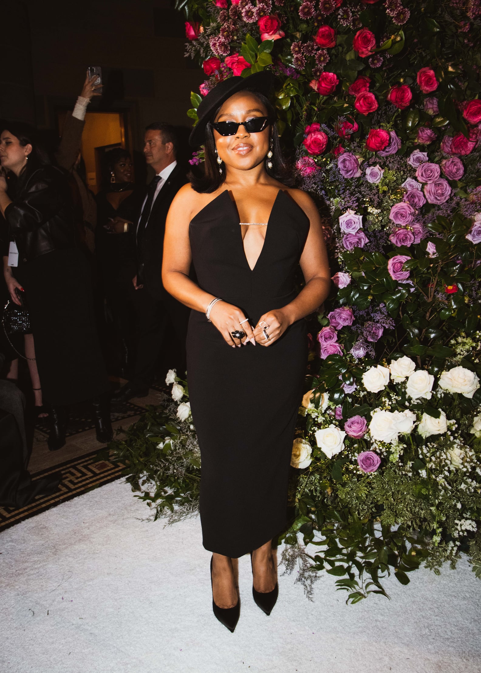 Quinta Brunson's Dress at Christian Siriano's Fall 2023 Show | PS Fashion