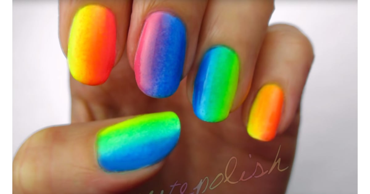Ombre Nail Art Video Popsugar Beauty