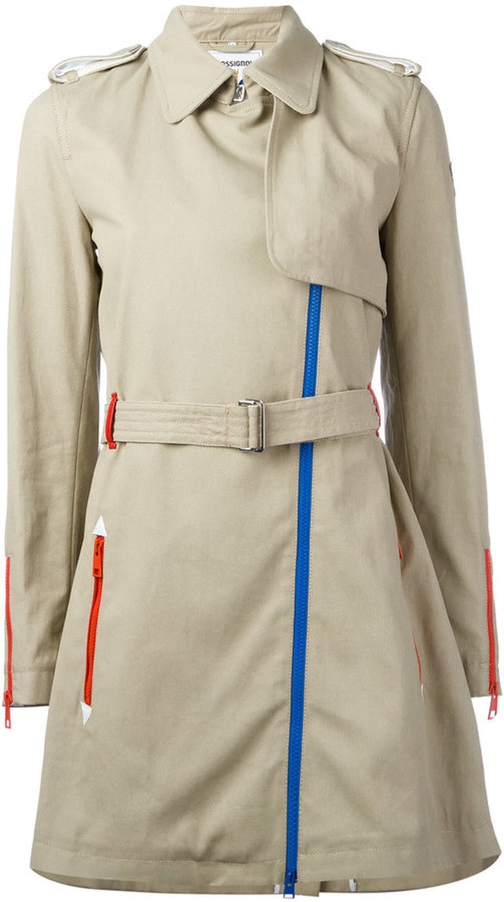 Melania Trump Trench Coat With Contrast Trim | PS Fashion