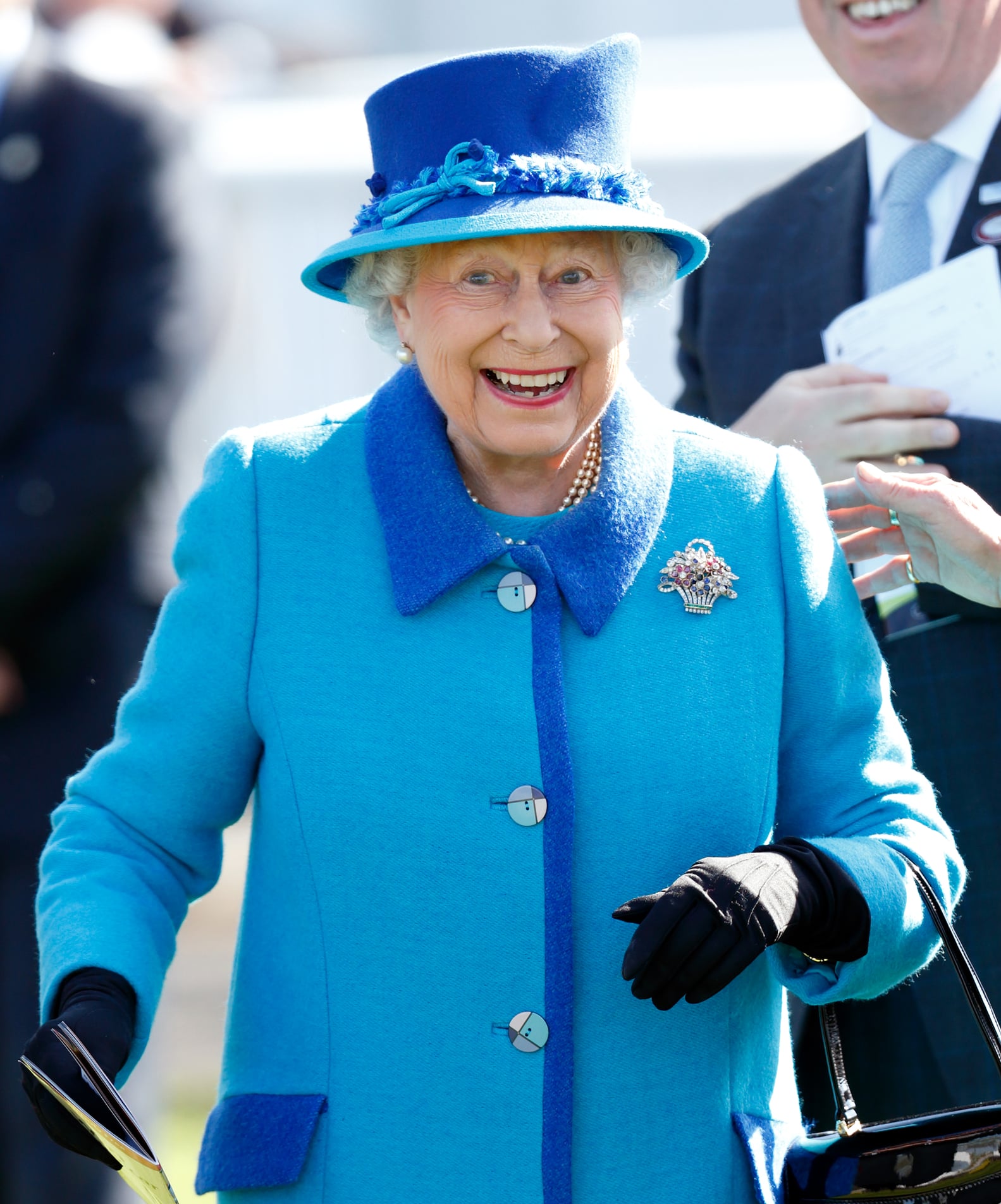 Queen Elizabeth II Smiling Pictures | PS Celebrity